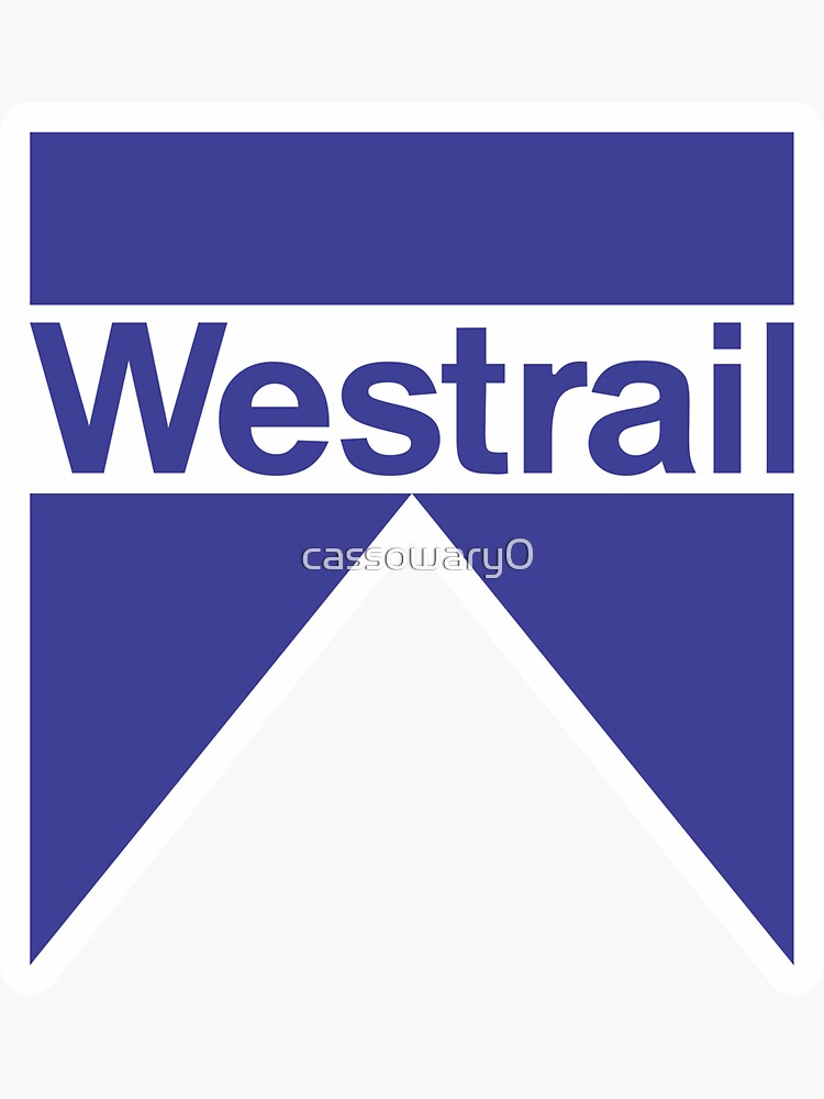 "Westrail Logo" Sticker for Sale by cassowary0 | Redbubble