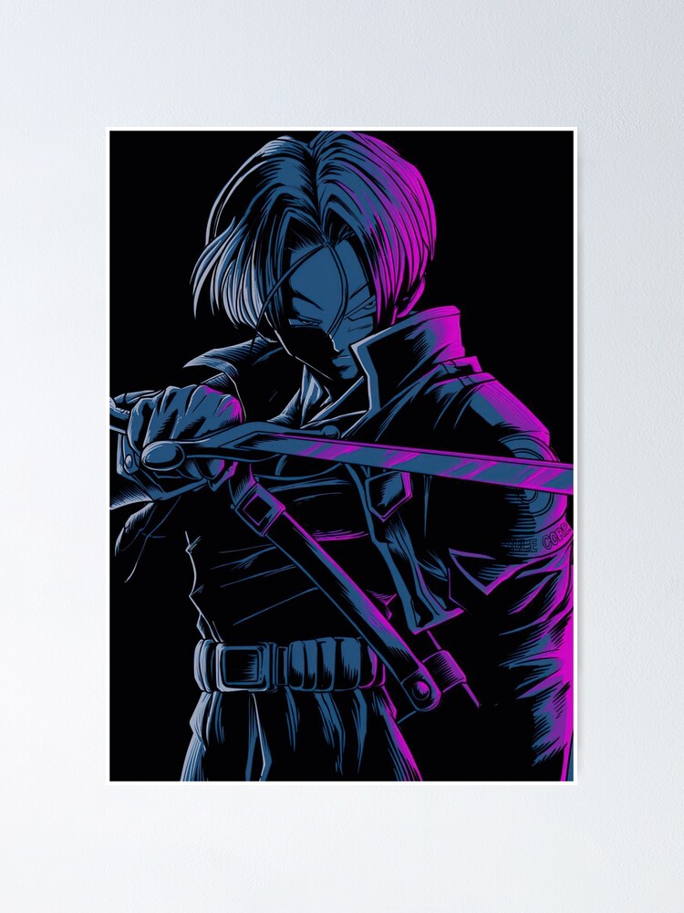 "Dragon Ball Future Trunks" Poster for Sale by GregoryStea56 | Redbubble