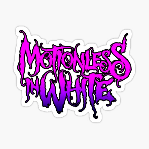 "Motionless in White Merch" Sticker by SihnoXOnhis | Redbubble