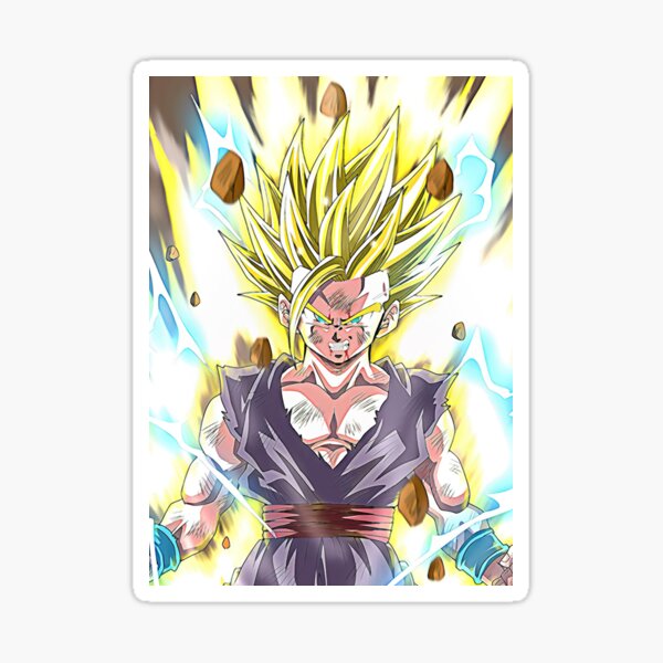 "Dragon Ball Gohan" Sticker for Sale by GlennRoyer36 | Redbubble