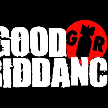 "Good Riddance Band Logo" Poster for Sale by bonitaeudora | Redbubble