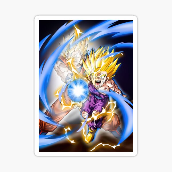 "Dragon Ball Goku Gohan" Sticker for Sale by DanielNowicki | Redbubble