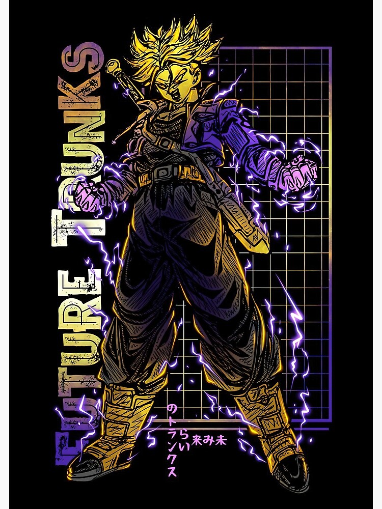 "Dragon Ball Future Trunks" Poster for Sale by KalebVidal39 | Redbubble