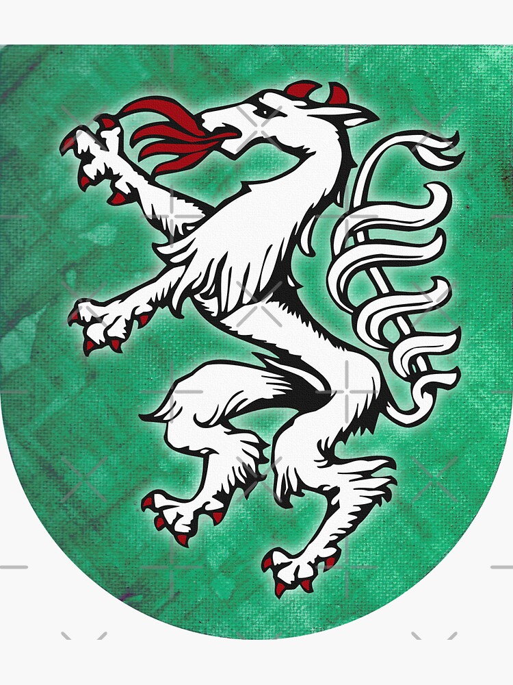"Steiermark Wappen Panther Zeichnung | Österreich Design" Sticker von ...