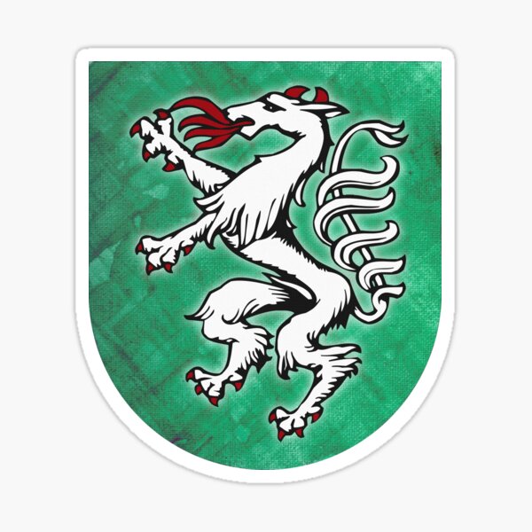 "Styria coat of arms panther drawing | Austria design" Sticker for Sale ...