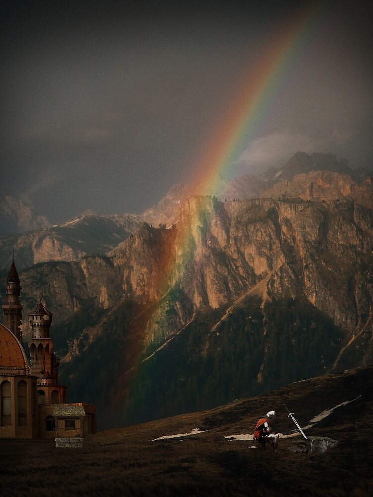 "Medieval Rainbow" Poster for Sale by Shaheen01 | Redbubble