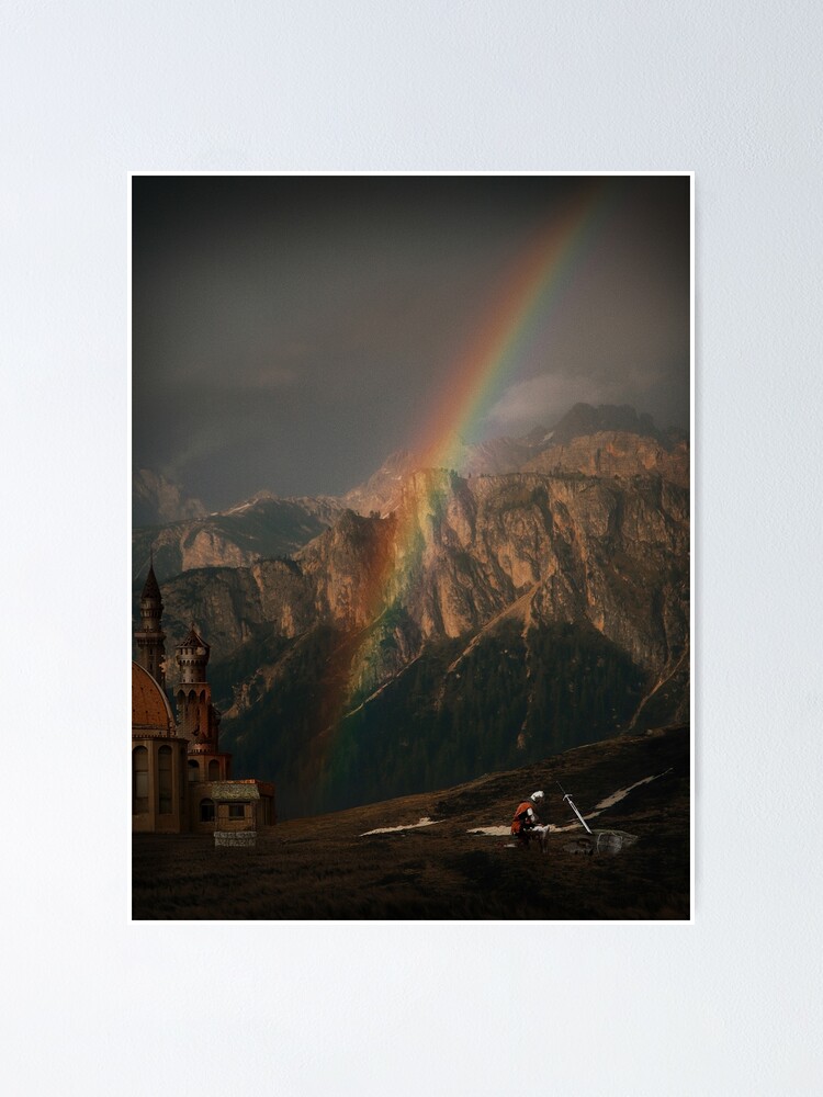 "Medieval Rainbow" Poster for Sale by Shaheen01 | Redbubble