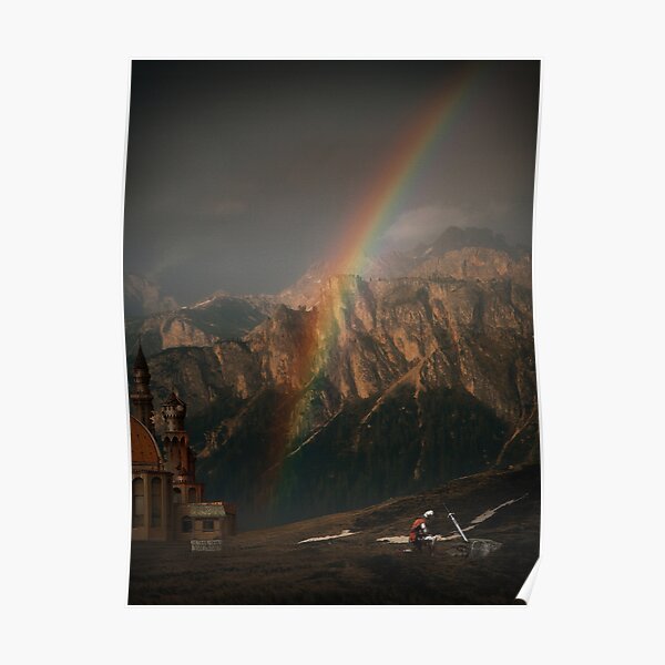 "Medieval Rainbow" Poster for Sale by Shaheen01 | Redbubble