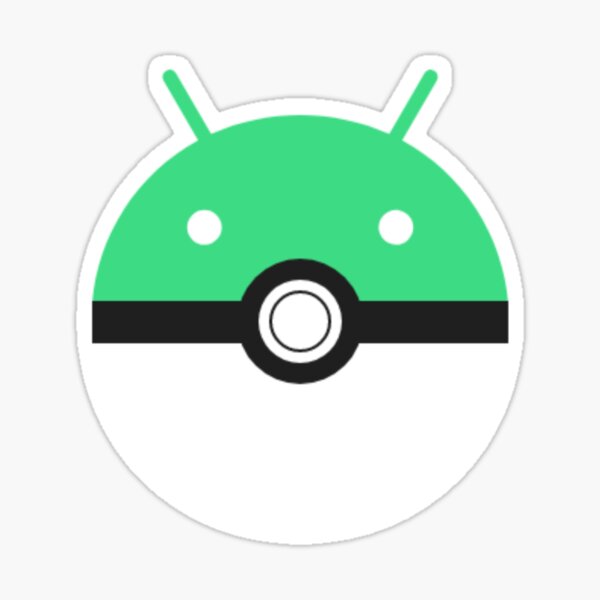 "android logo " Sticker for Sale by YellowBanana2 | Redbubble