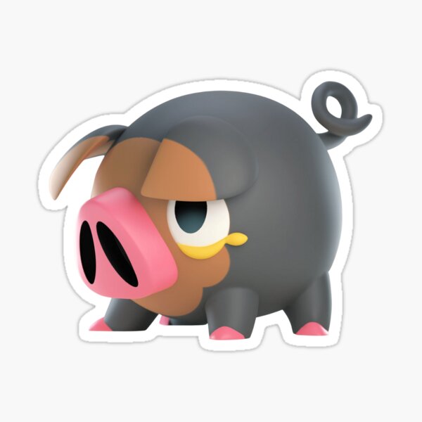 "lechonk" Sticker for Sale by ItsBubbleTea | Redbubble