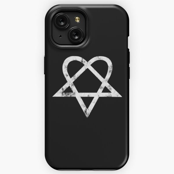 "Playboi Carti OPIUM Heartagram Pentagram Heart Occult Satanist" iPhone ...