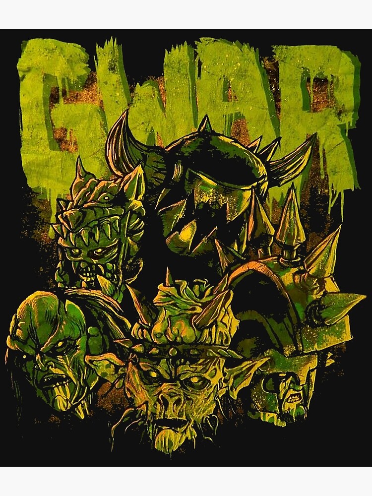 "gwar band trending topic" Poster for Sale by Cinissentecn | Redbubble