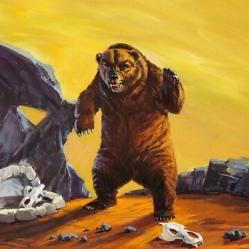 "Aurora Cave Bear " Graphic T-Shirt for Sale by Küng Fu Bubble Gum ...