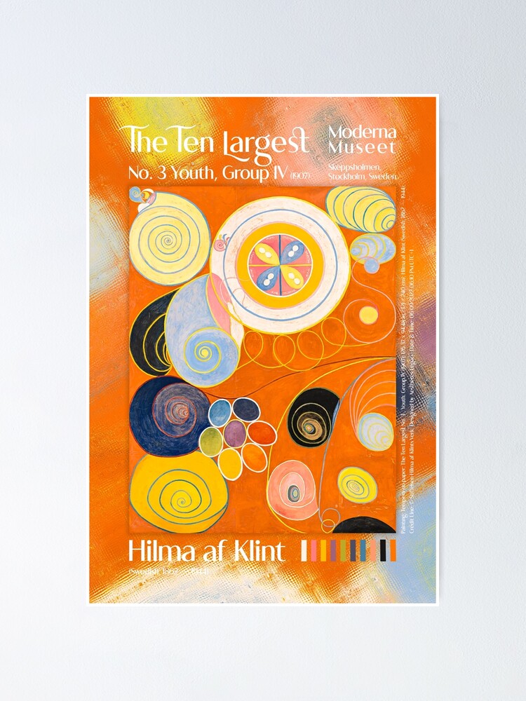 "Hilma Af Klint The Ten Largest, No. 3, Youth Group IV Abstract Vintage ...