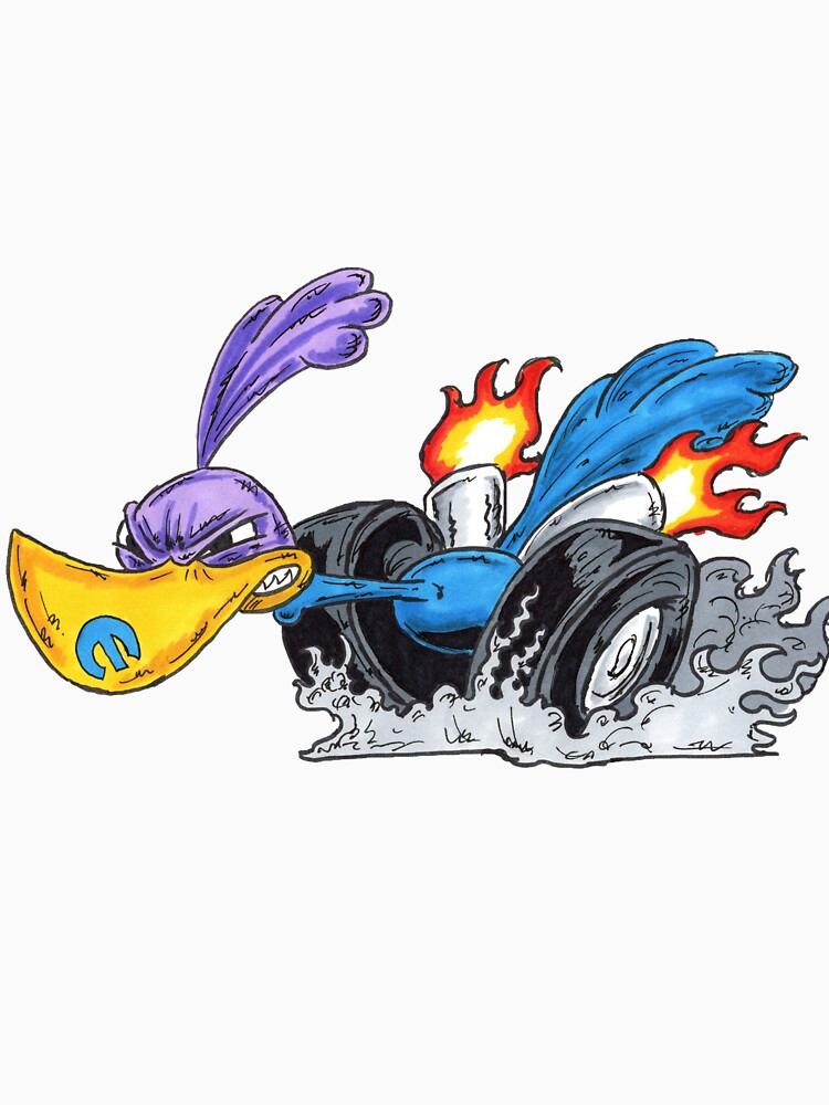 "Hot Roddin' Roadrunner" T-shirt for Sale by DeFrankenstein | Redbubble ...