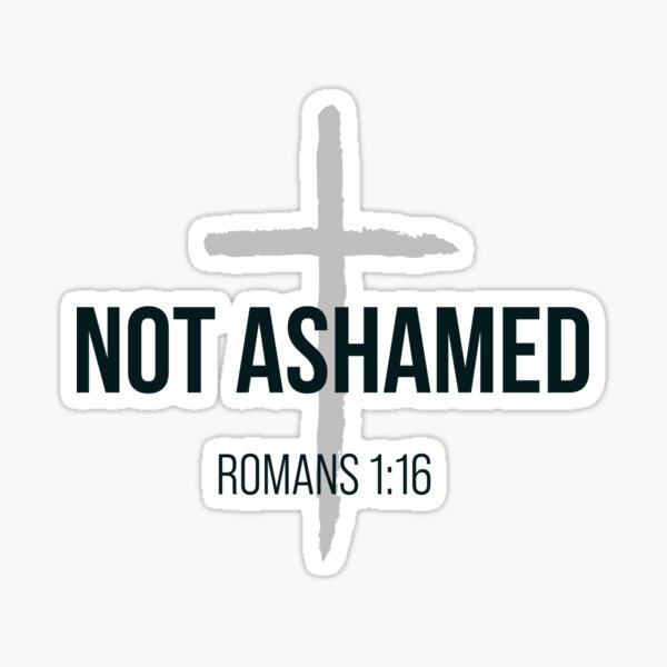 "I am not ashamed of the gospel | Christian | Bible Verse | Cross ...
