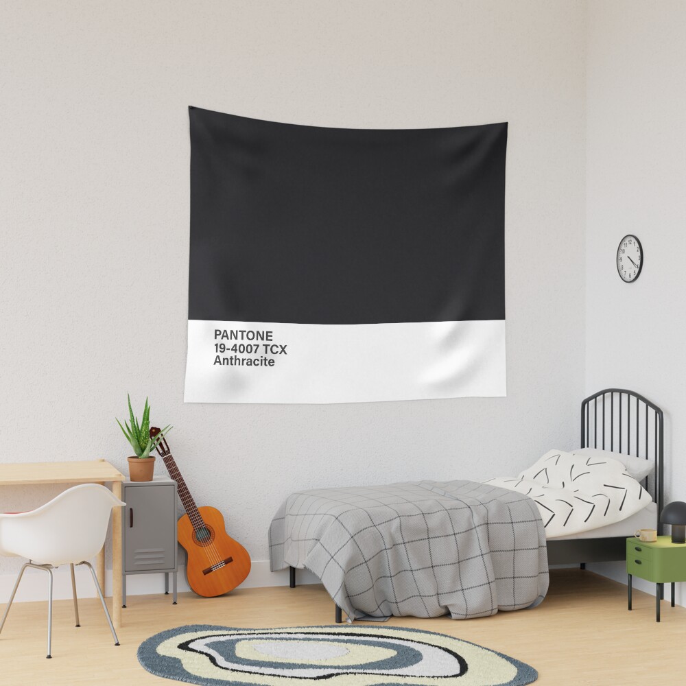 "pantone 19-4007 TCX Anthracite" Poster for Sale by princessmi-com ...