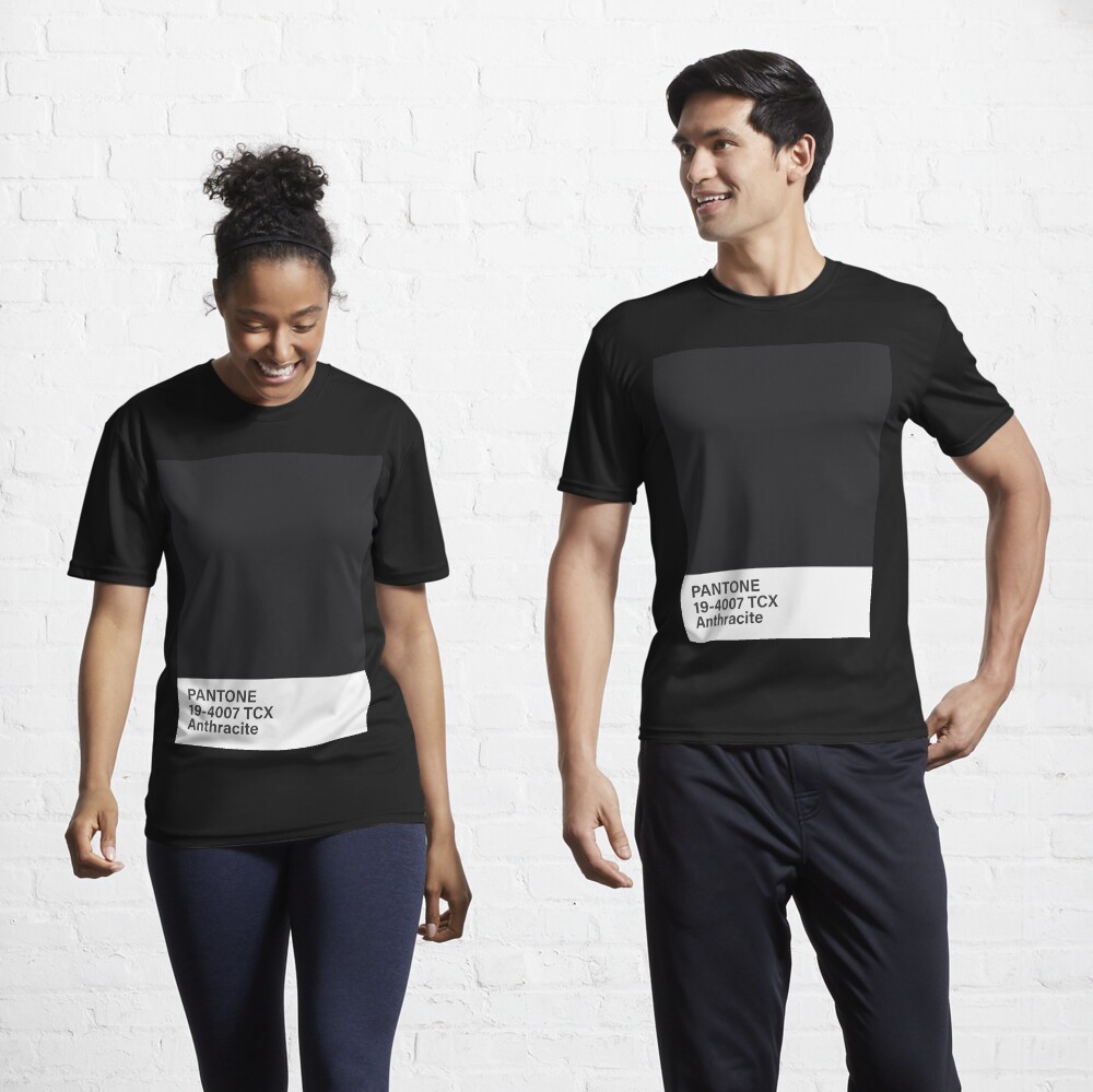 "pantone 19-4007 TCX Anthracite" Poster for Sale by princessmi-com ...