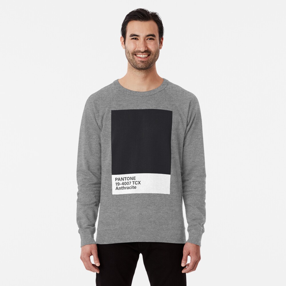 "pantone 19-4007 TCX Anthracite" Poster for Sale by princessmi-com ...