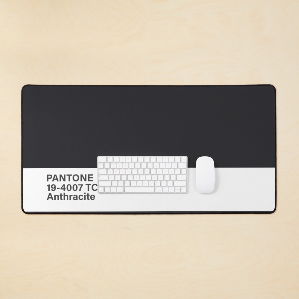 "pantone 19-4007 TCX Anthracite" Poster for Sale by princessmi-com ...