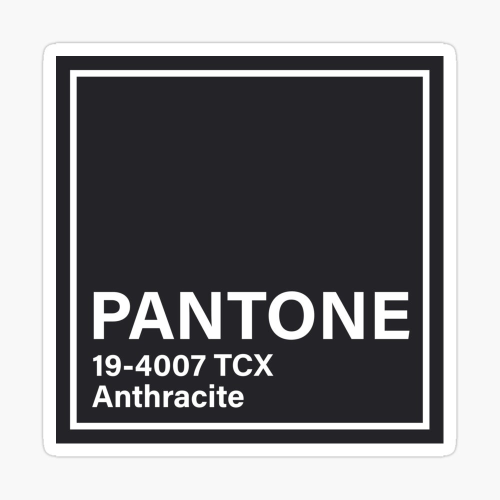 Pantone Anthracite Pantone Colour Palettes, Pantone, 48% OFF