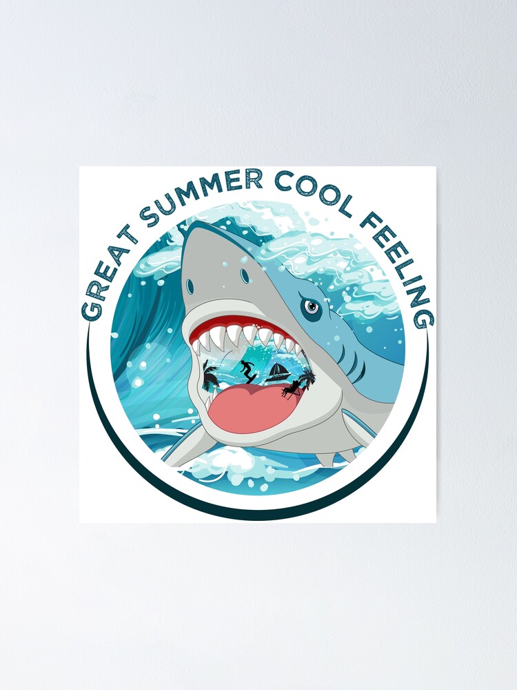 "Great summer cool feeling " Poster for Sale by Adridsign | Redbubble