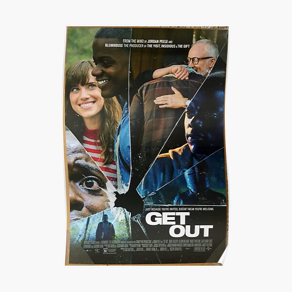 Wall Hangings Home Décor Get Out 2017 Movie Poster Fan Art Chris ...