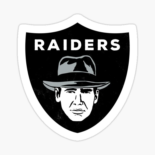 "Indiana Raiders" Sticker for Sale by thedesigngarden | Redbubble
