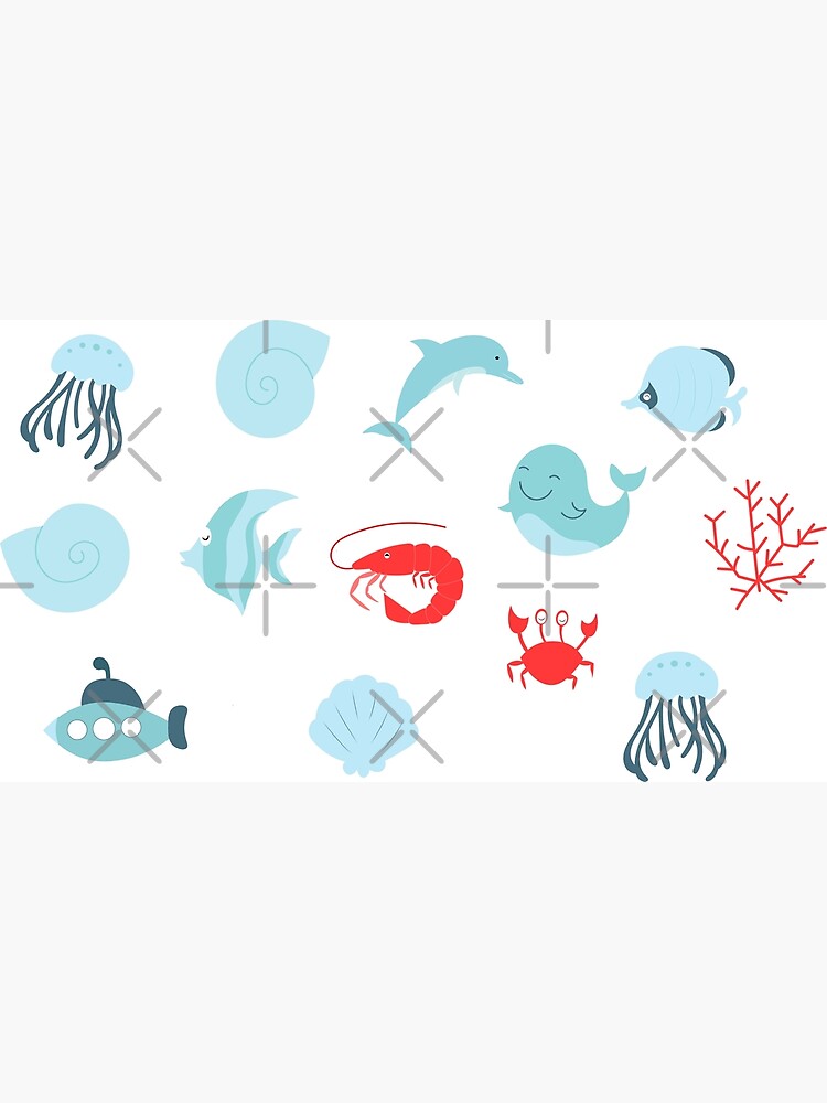"DEEP SEA LIFE " Poster for Sale by butterflyshores | Redbubble
