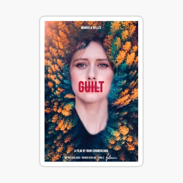 "Guilt Movie Poster" Sticker for Sale by listersusan | Redbubble