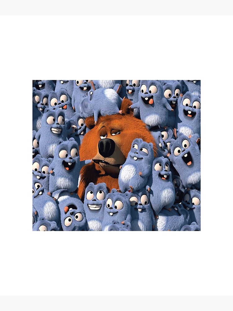 "Happy Lemmings Tabodi and Grizzy" Poster for Sale by Monte-carlo ...