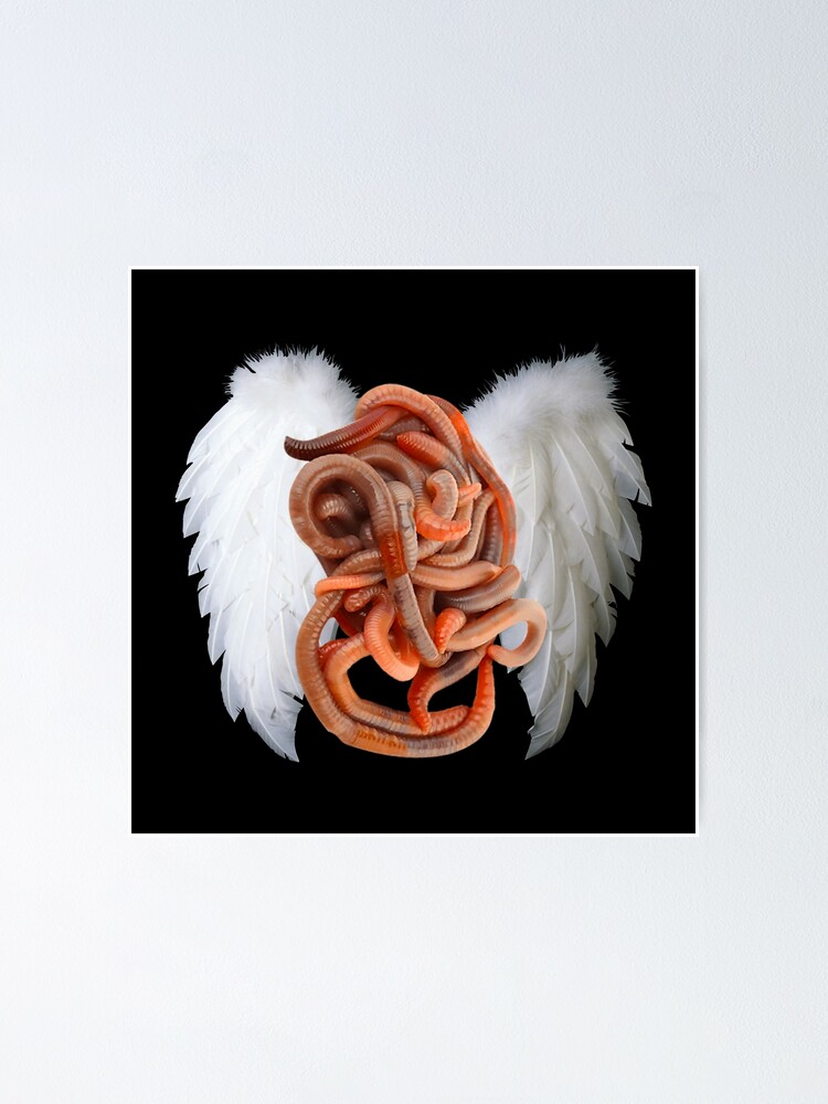 "Worm Angel" Poster for Sale by asenath-w | Redbubble