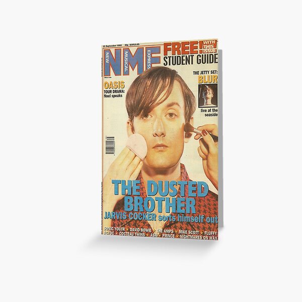"Jarvis Cocker Retro Classic NME Magazine The Dusted Brother High ...