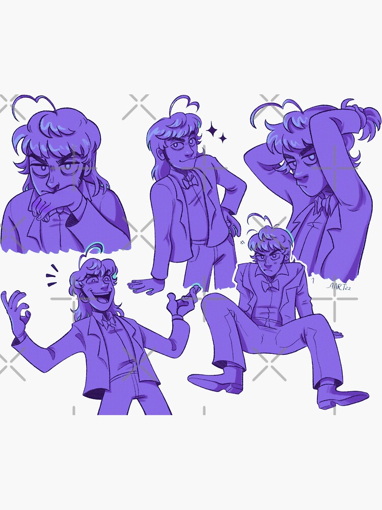 "blueycapsules " Sticker for Sale by Hulckart | Redbubble