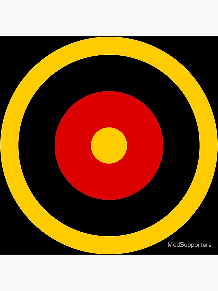 "Germany Retro Mod roundel" Poster for Sale by ModSupporters | Redbubble