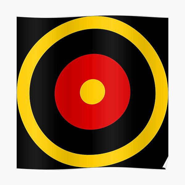 "Germany Retro Mod roundel" Poster for Sale by ModSupporters | Redbubble