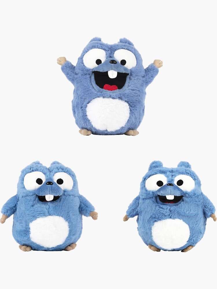 "Happy Lemmings Tabodi and Grizzy" Sticker for Sale by Monte-carlo ...