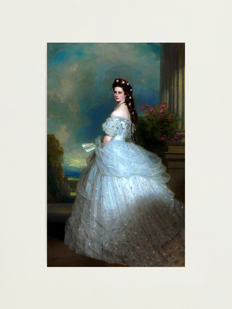 "Porträt der Kaiserin Elisabeth von Österreich von Franz Xaver ...