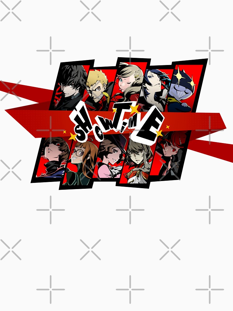 "Persona 5 Royal "Showtime" Group Collage" T-shirt for Sale by ...