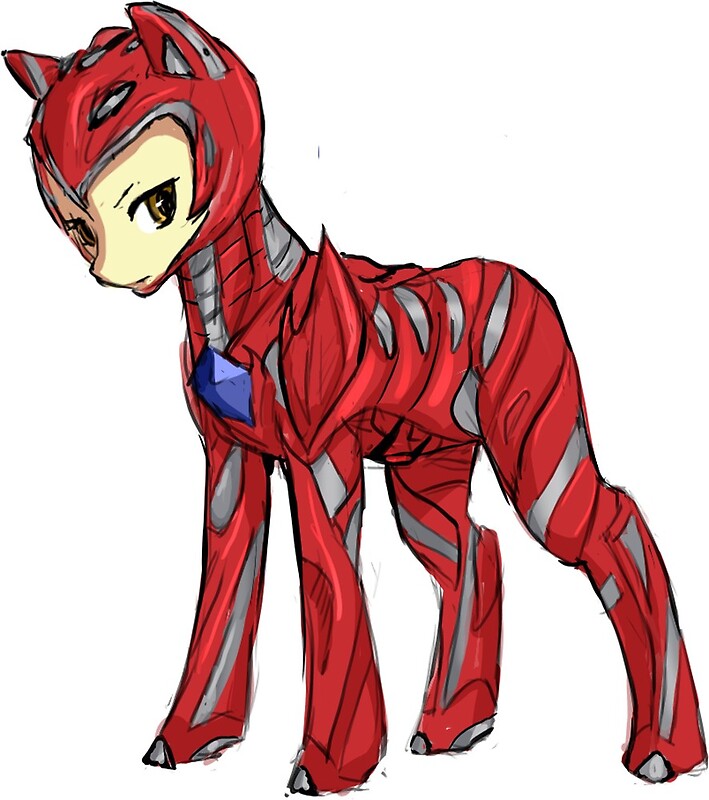 "Cameron Smith OC + Red Ranger" by SoulAkai | Redbubble
