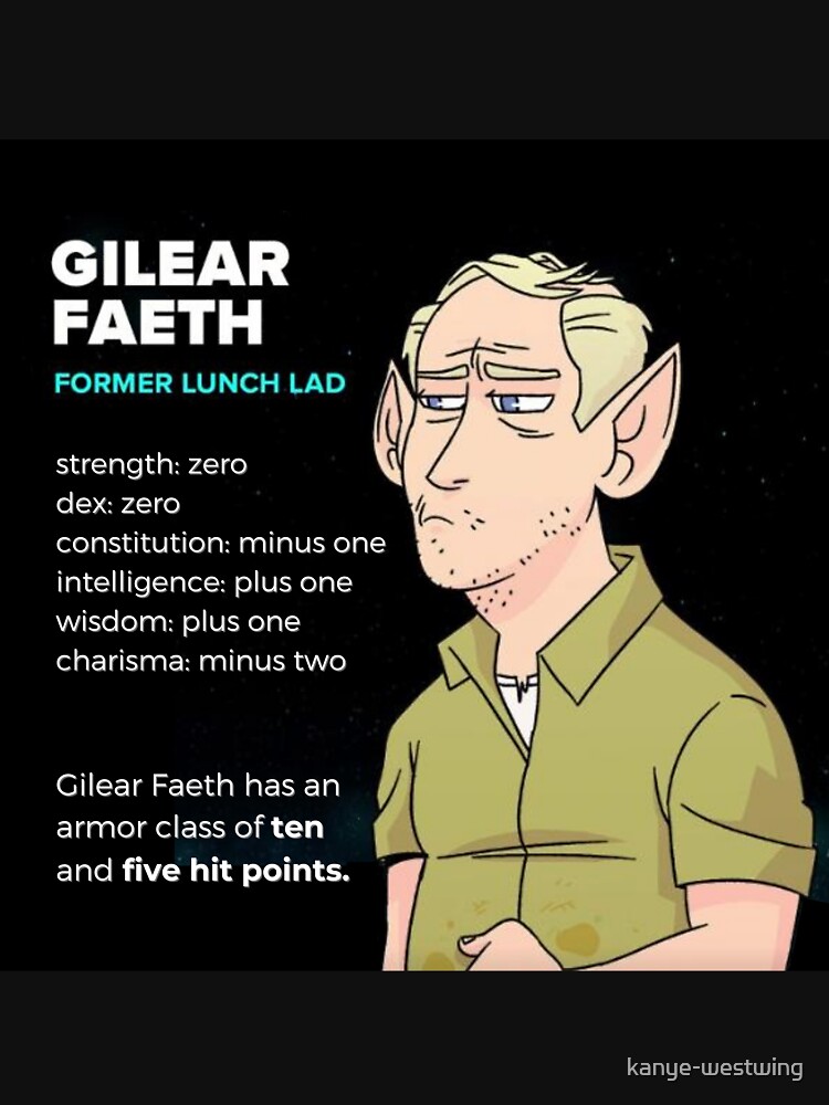 "the stats of everyone's favorite lunch lad" T-shirt for Sale by kanye ...