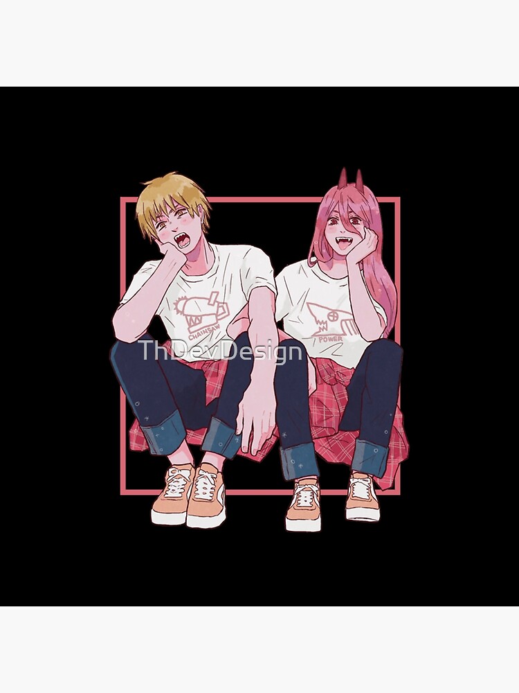 "Denji And Power - Chainsaw man " Photographic Print for Sale by ...