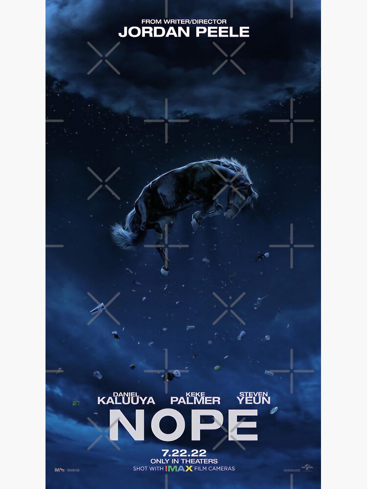 "Nope Movie 2022 Official" Sticker for Sale by Only-Art- | Redbubble