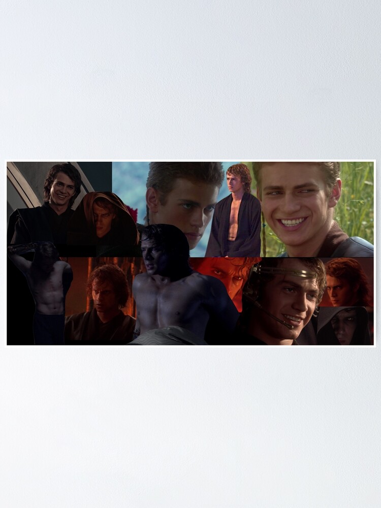 "Anakin Skywalker collage" Poster for Sale by flexaalexa | Redbubble