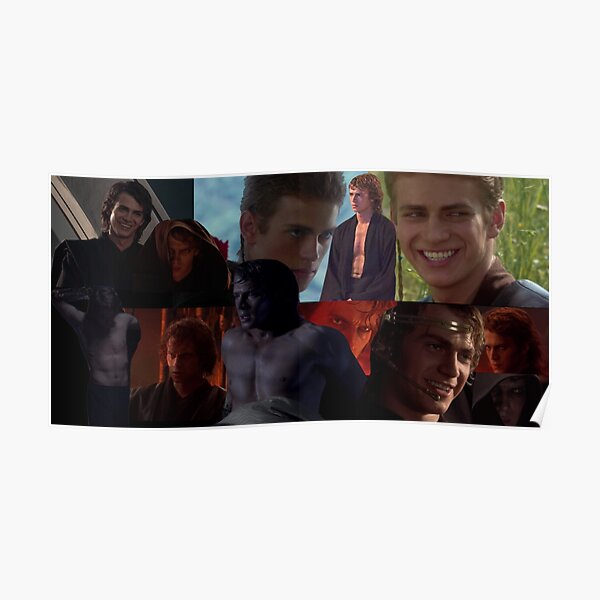 "Anakin Skywalker collage" Poster for Sale by flexaalexa | Redbubble