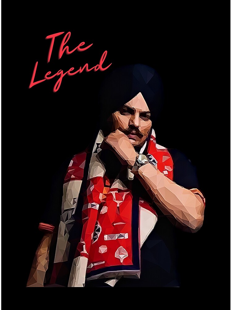 "Rip Sidhu Moose Wala 1993 - 2022 sidhu the legend forever" Poster for ...