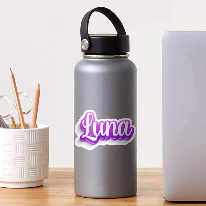 "Luna" Sticker for Sale by alexvoss | Redbubble