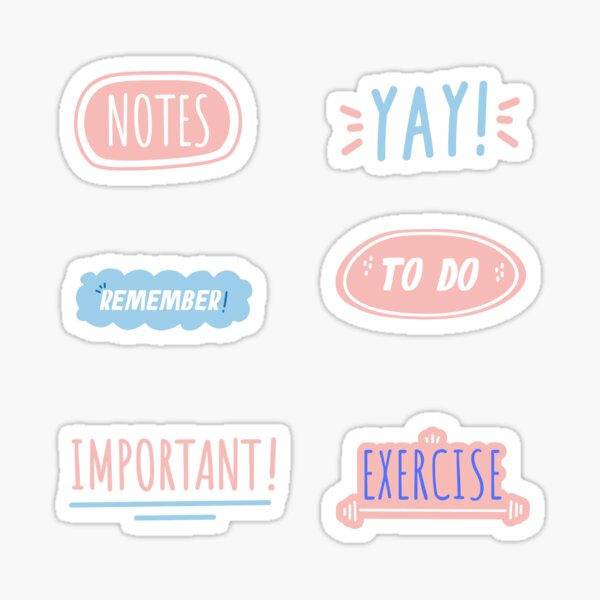 "To-do List " Sticker for Sale by farehafaisal | Redbubble