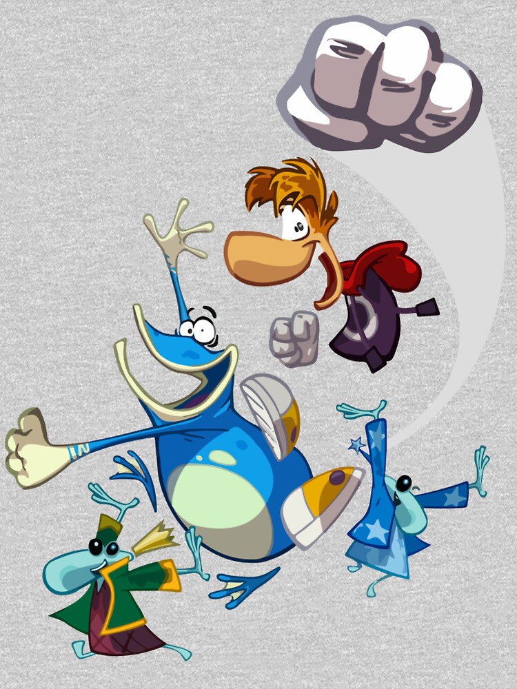 "Rayman and his Friends" Premium T-Shirt for Sale by Ainofea | Redbubble