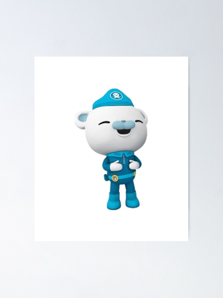 Octonauts Captain Barnacles Laughing Poster For Sale By Drovna